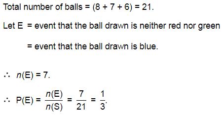 Probability - Aptitude MCQ Questions and Solutions with Explanations