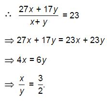 Two trains running in opposite directions cross a man standing on